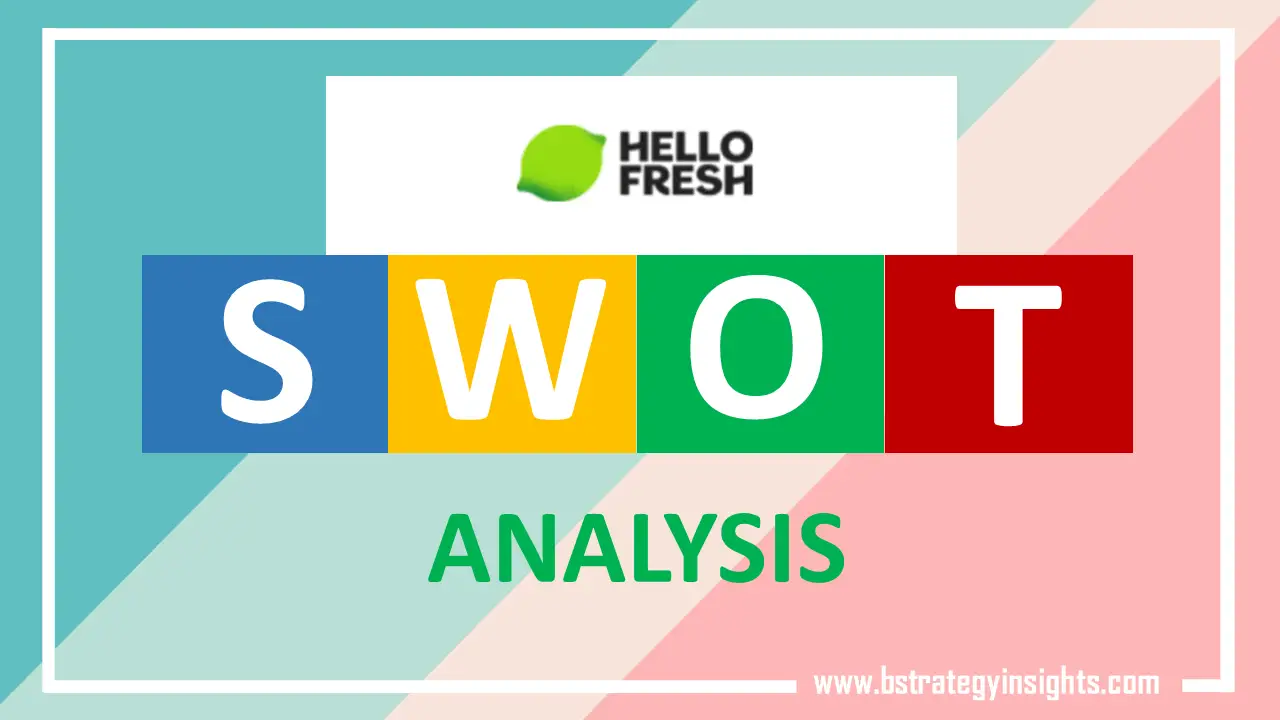 HelloFresh’s SWOT Analysis - BStrategy Insights