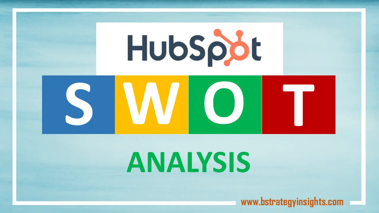 Hubspot SWOT Analysis - BStrategy Insights