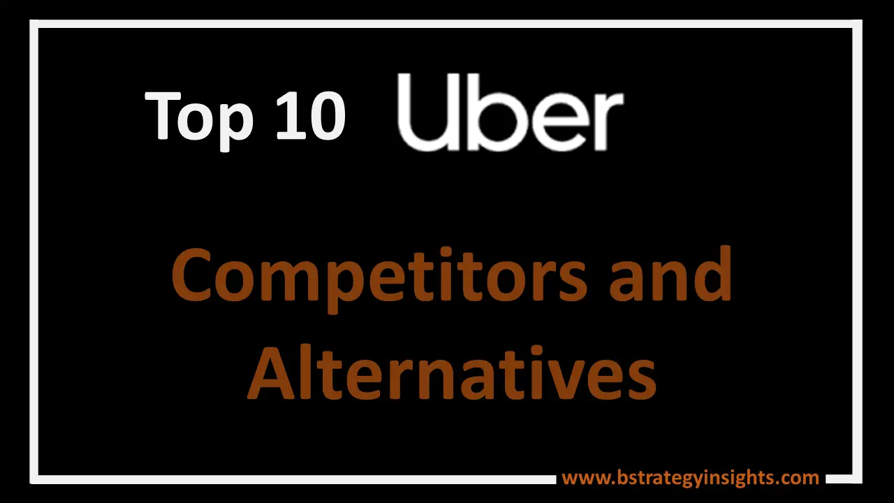 Top 10 Uber Competitors and Alternatives - BStrategy Insights