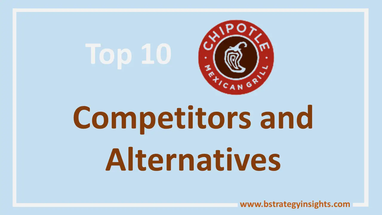 Top 10 Chipotle Competitors and Alternatives - BStrategy Insights