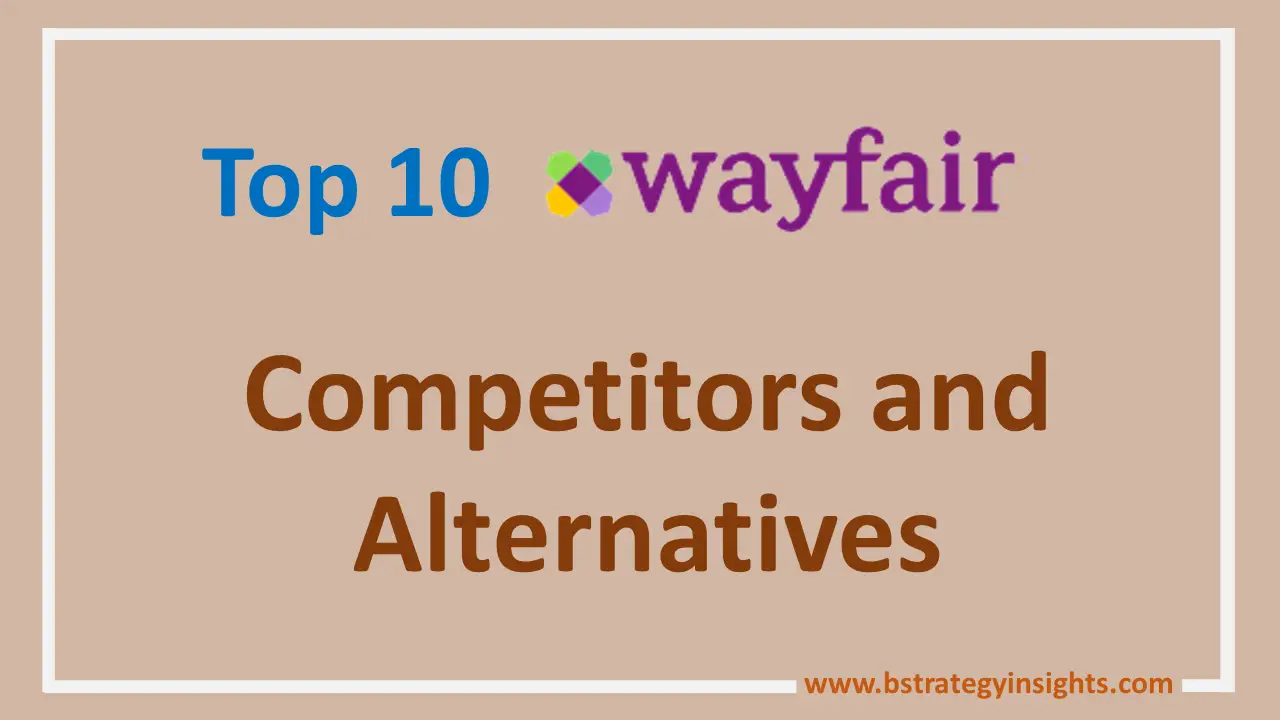 Top 10 Wayfair Competitors and Alternatives - BStrategy Insights