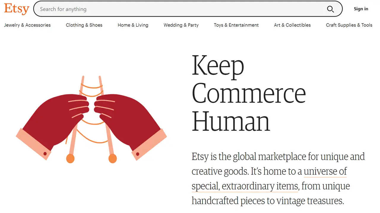 Etsy Business Model - How Does Etsy Work and Make Money? - BStrategy ...