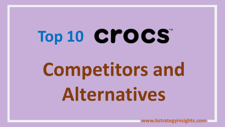 Top 10 Crocs Competitors and Alternatives - BStrategy Insights