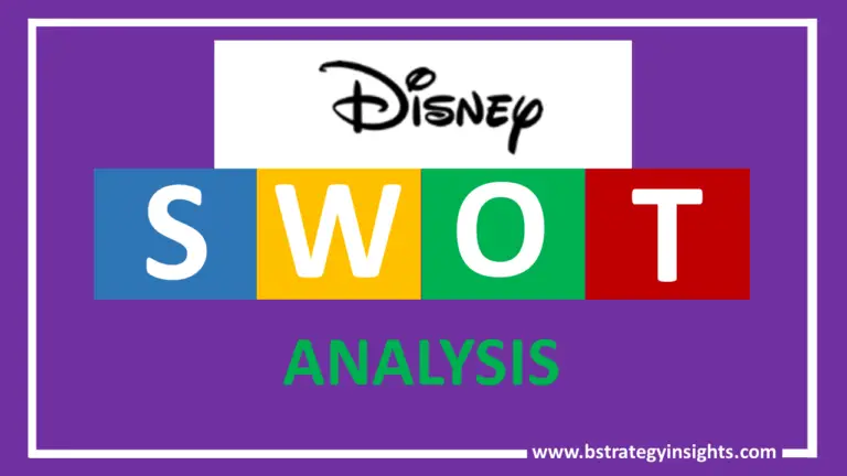 SWOT Analysis of Disney - BStrategy Insights